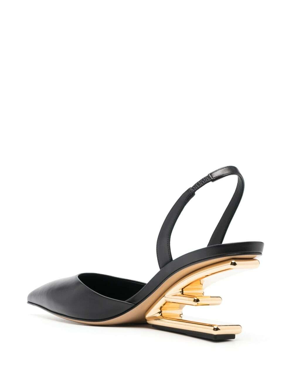 FENDI - Fendi First Leather Slingback Pumps Fendi