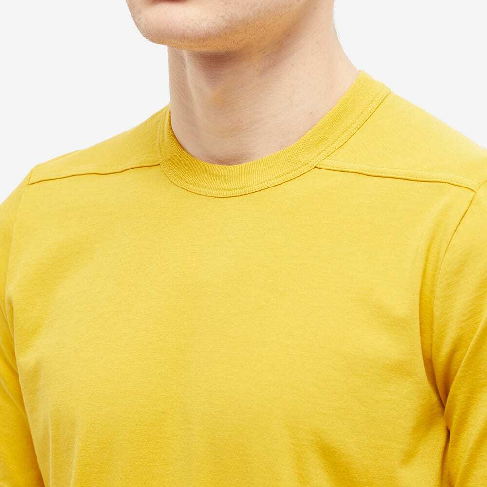 Rick Owens Men's Level T-Shirt in Lemon Rick Owens