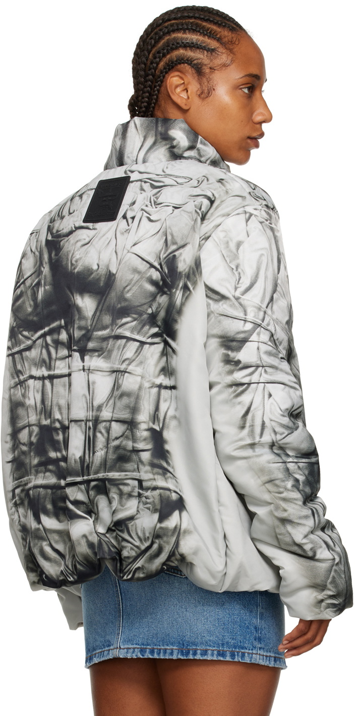 Y/Project Gray Compact Puffer Jacket Y/Project