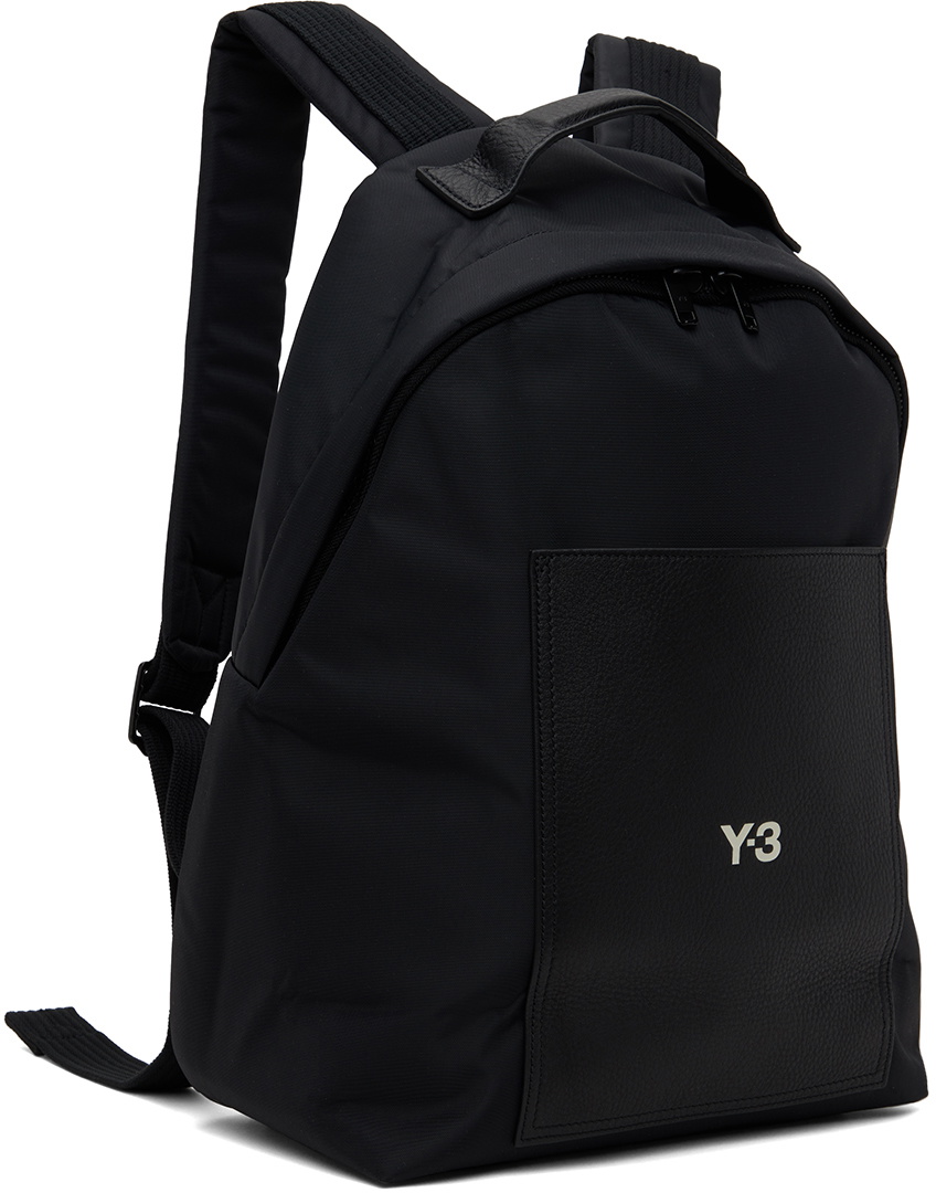 Y-3 Black Lux Gym Backpack Y-3