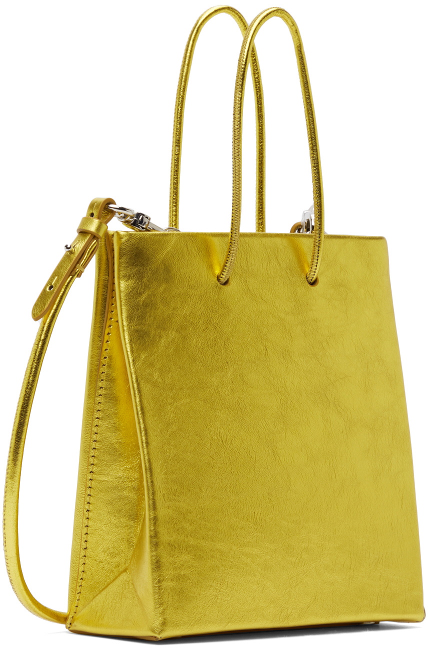 Medea Gold Metallic Short Bag Medea
