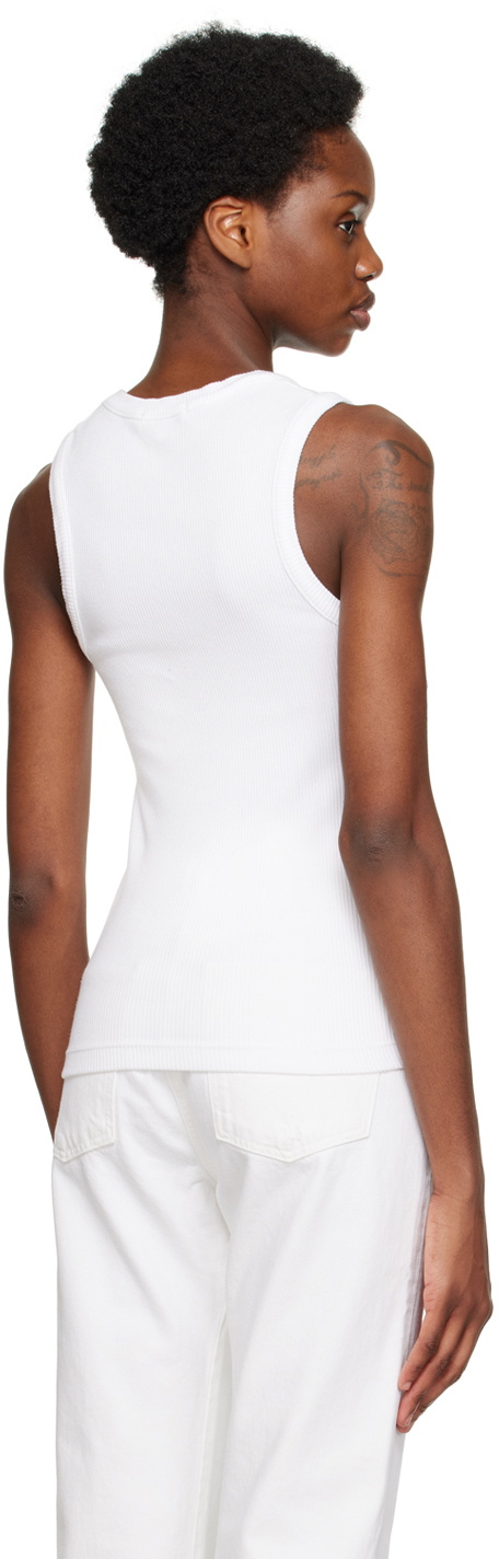 AGOLDE White Poppy Tank Top AGOLDE