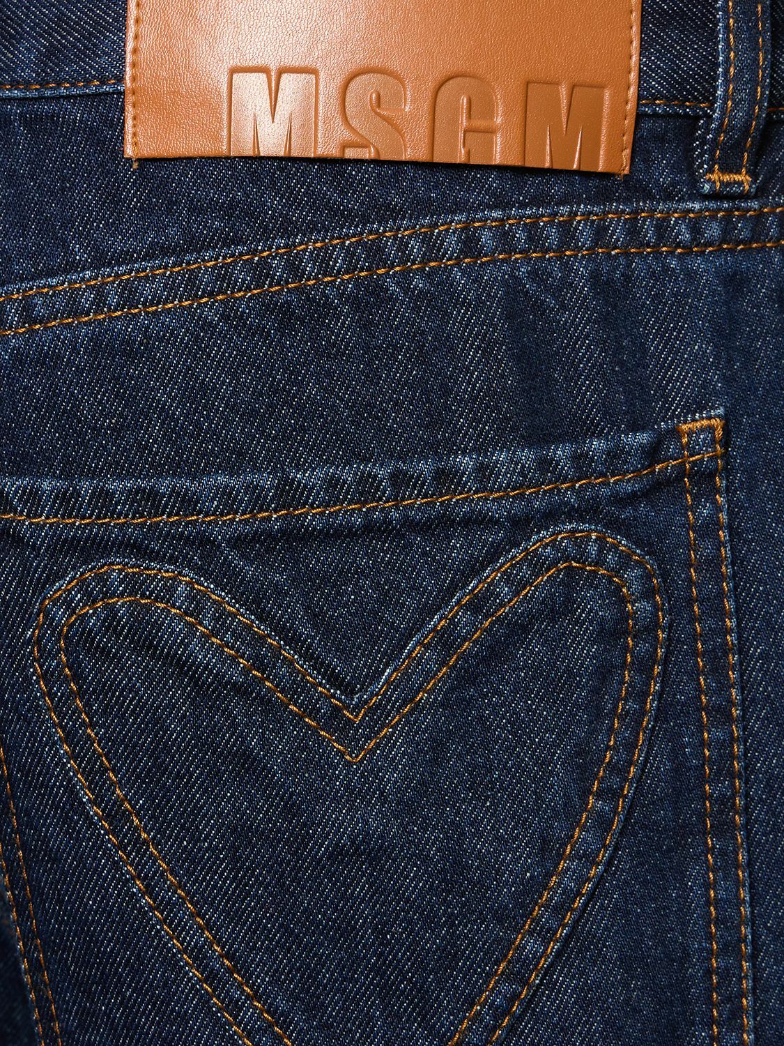 MSGM - Cotton Denim Jeans MSGM