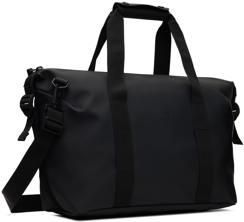 RAINS Black Hilo Small Duffle Bag Rains