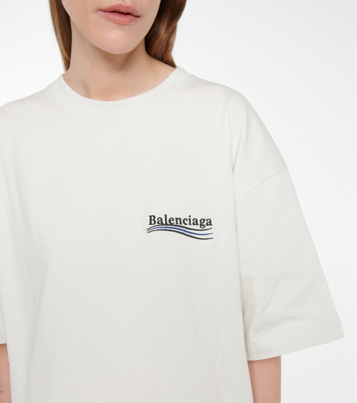 Balenciaga - Logo cotton T-shirt Balenciaga