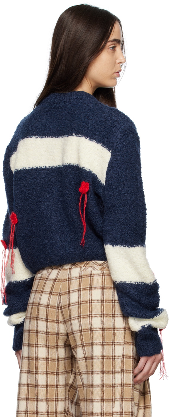 Kijun Navy Comet Cardigan Kijun