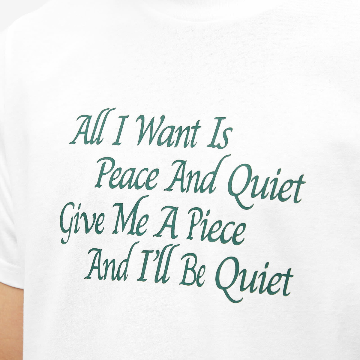 Museum of Peace and Quiet Men's Haiku T-Shirt in White Museum of Peace ...