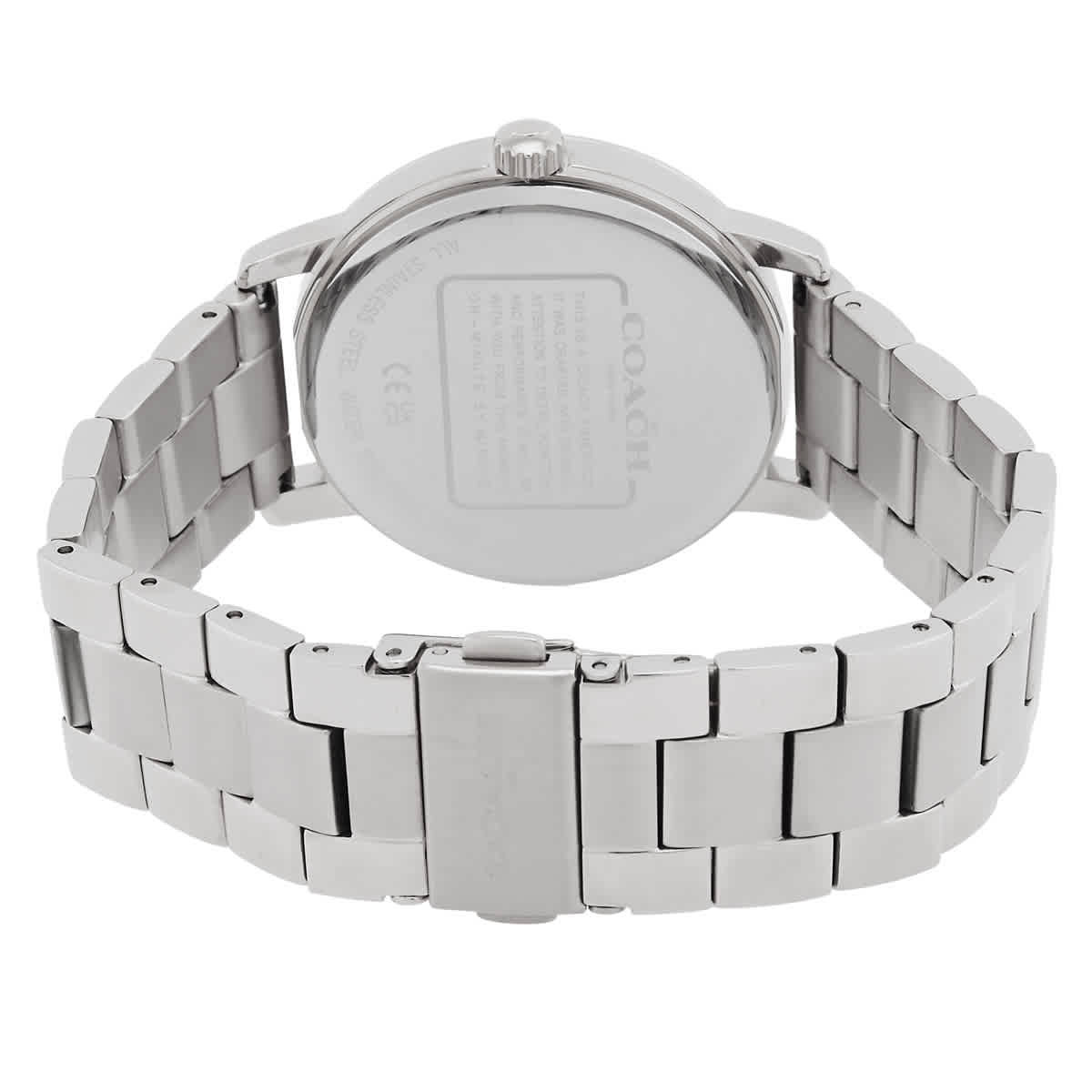 Coach Grand Quartz Pink Dial Watch & Strap Gift Set 14000088 Coach
