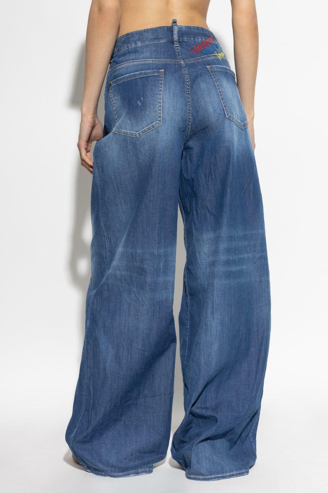 Dsquared2 Summer Lovers Medium Wash Traveller Jeans Dsquared2