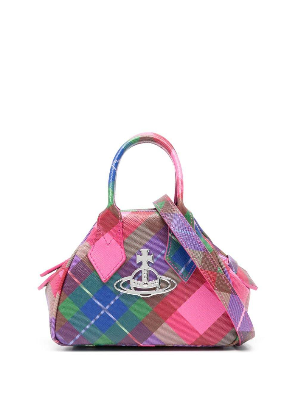 VIVIENNE WESTWOOD - Yasmine Mini Tartan Handbag Vivienne Westwood