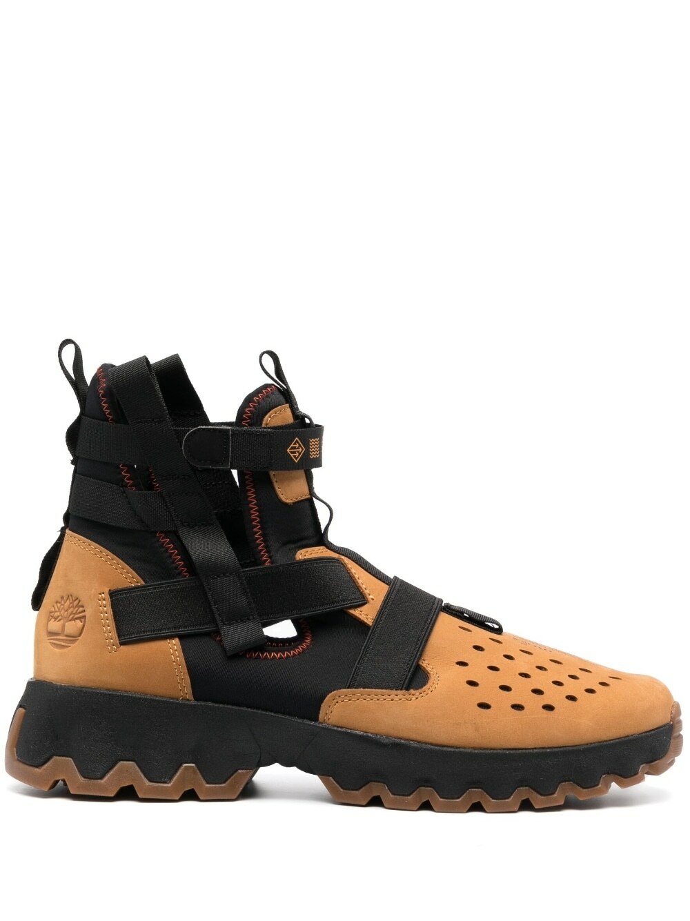 TIMBERLAND - Boot In Leather With Logo Timberland