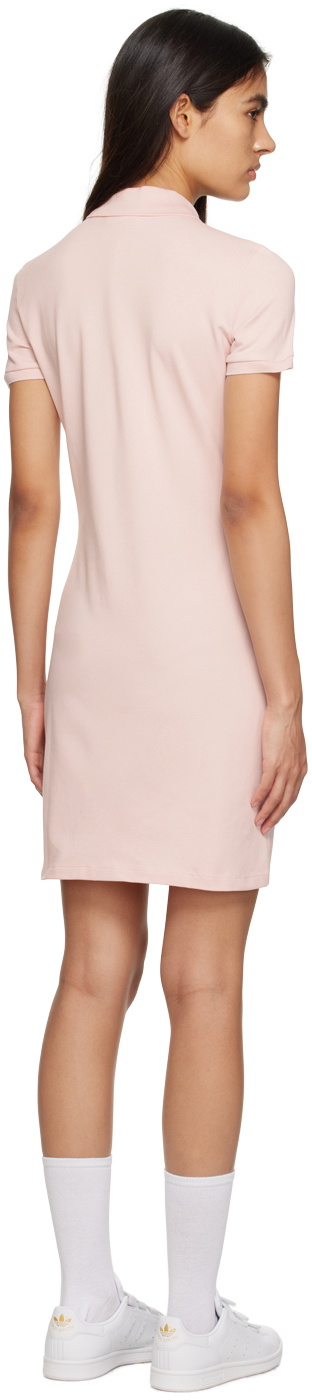 Lacoste Pink Slim-Fit Minidress Lacoste