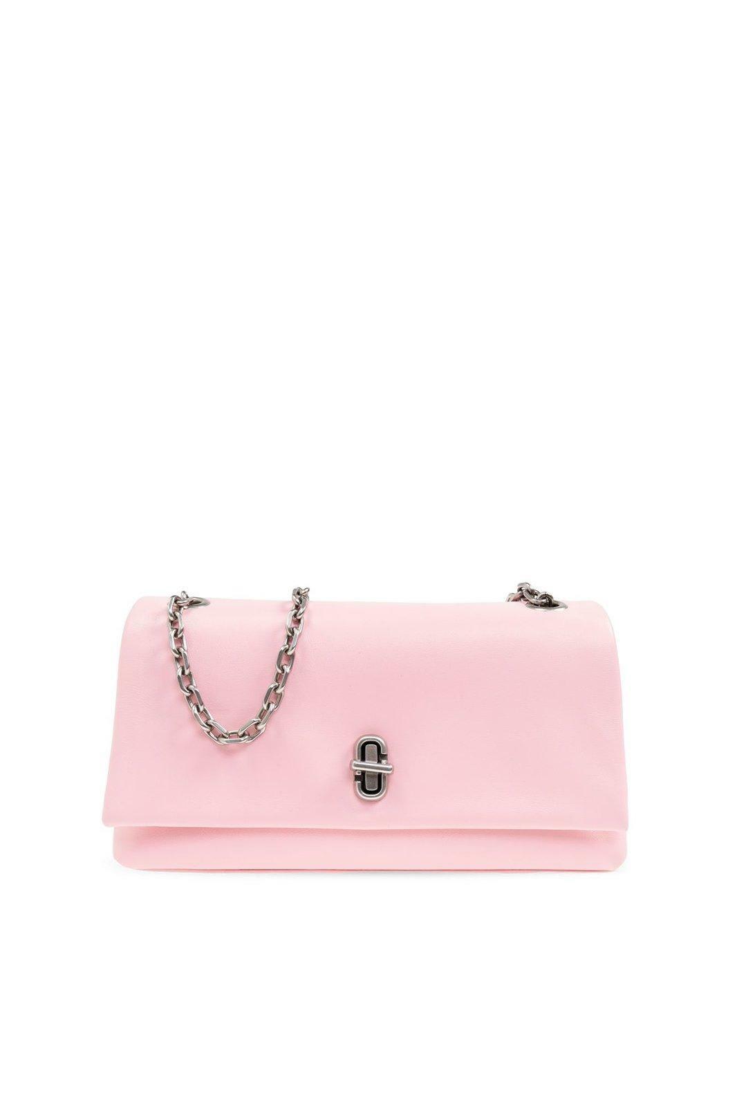 Marc Jacobs The Dual Logo Embossed Chain Wallet Marc Jacobs