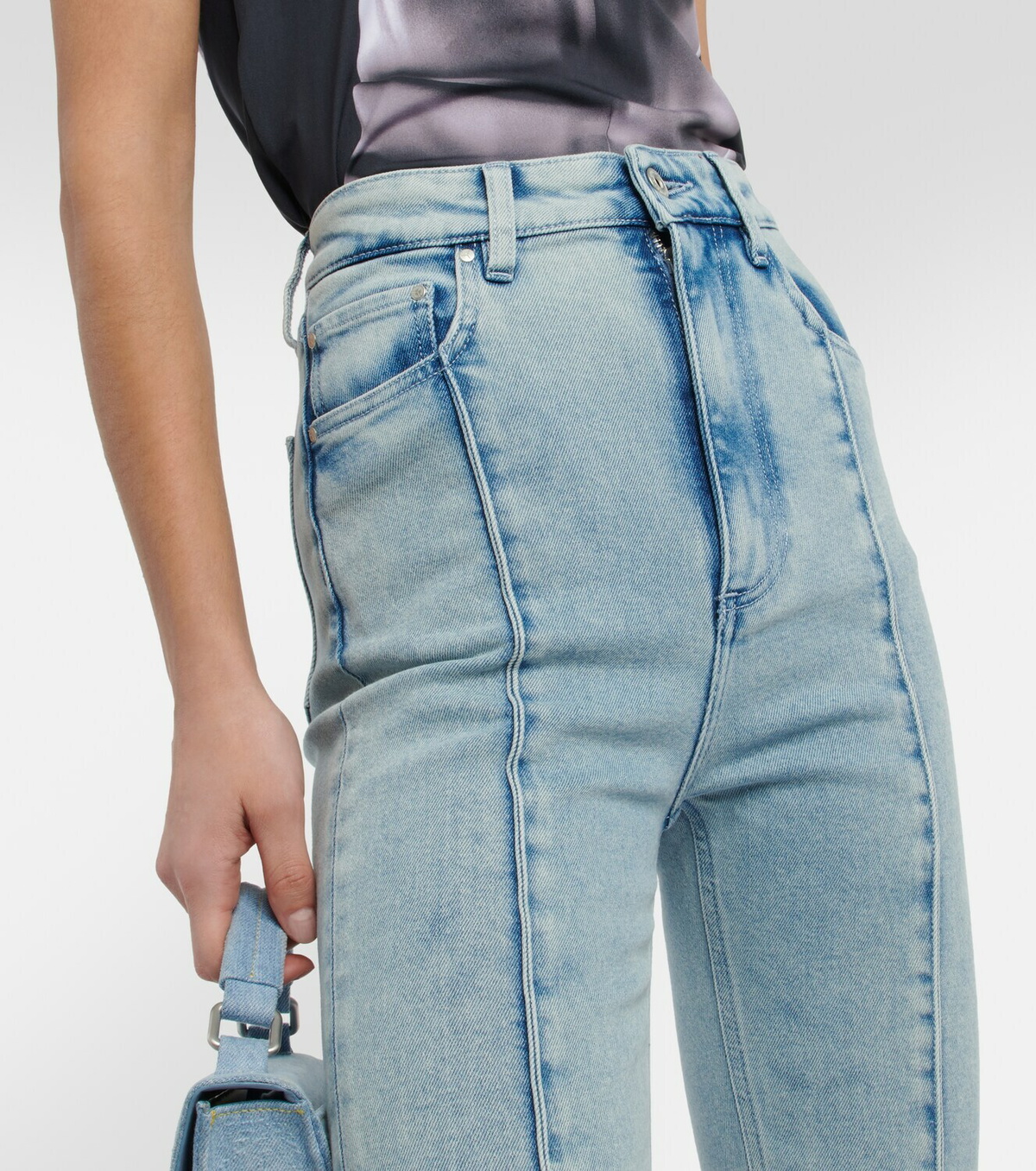 Y/Project - High-rise flared jeans Y/Project