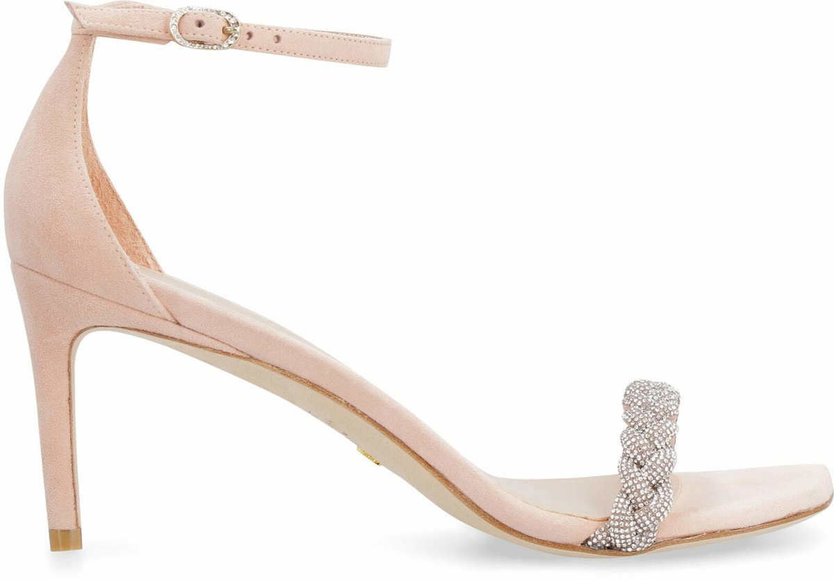 Stuart Weitzman Nudistcurve Suede Sandals Stuart Weitzman