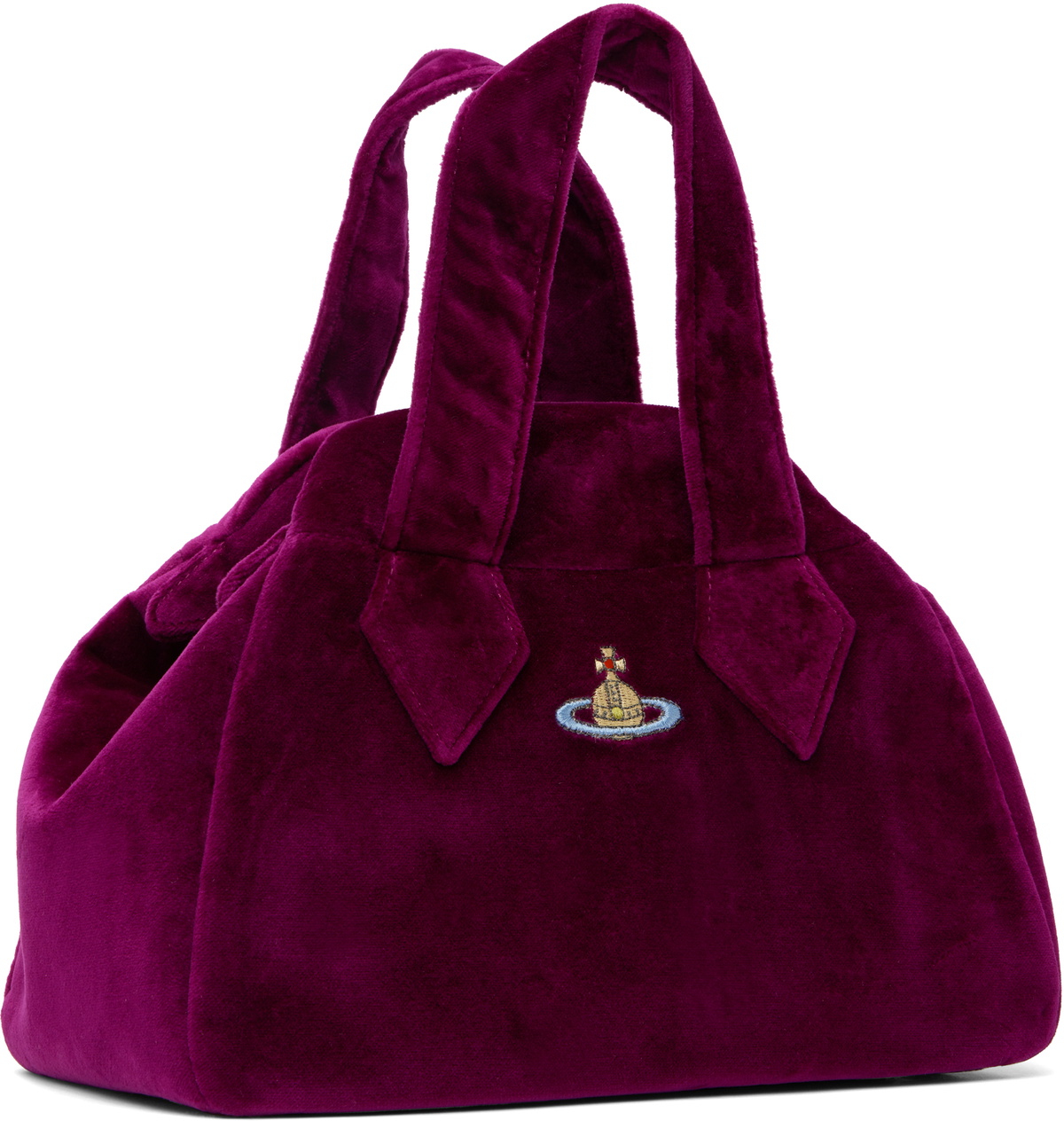 Vivienne Westwood Purple Medium Yasmine Bag Vivienne Westwood