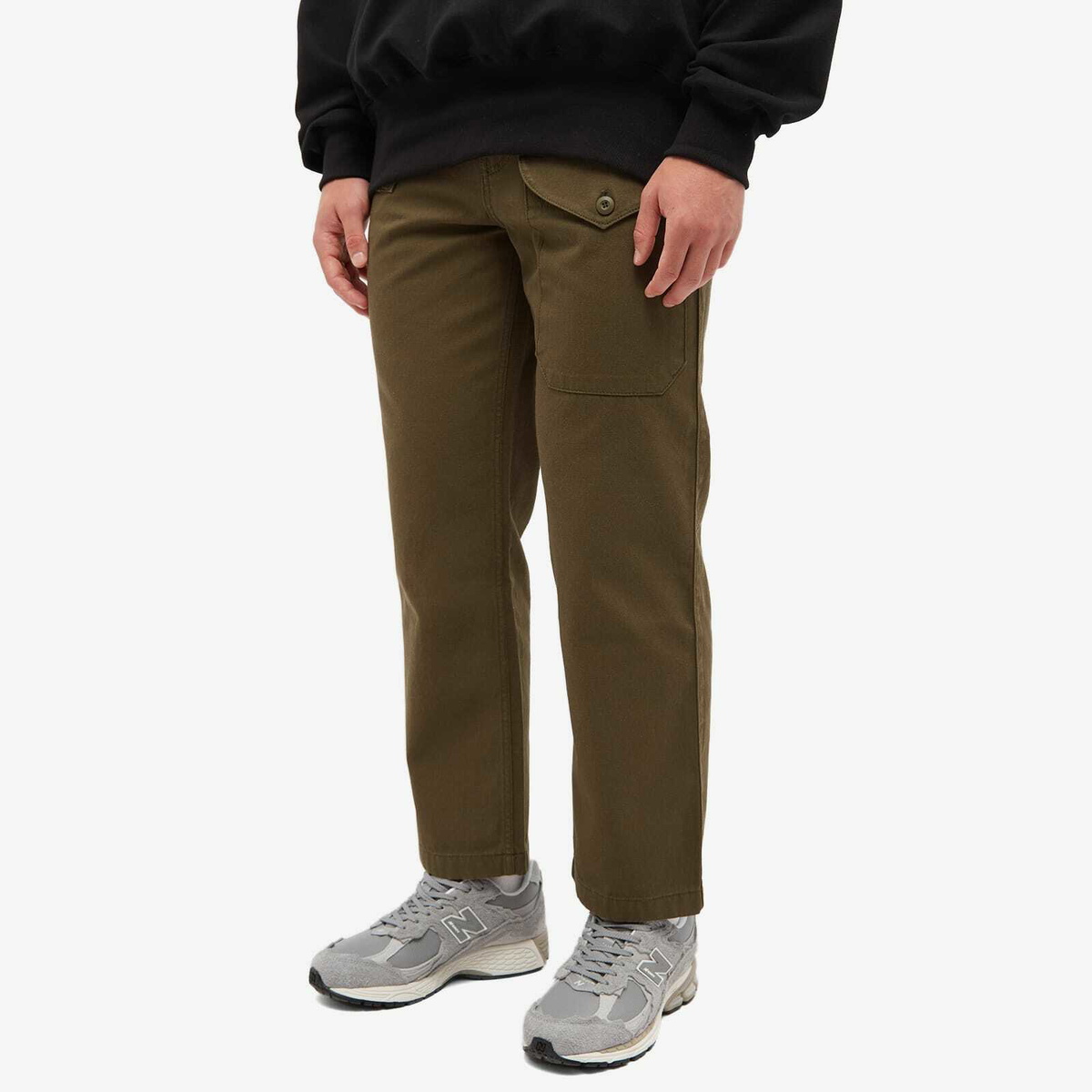 Uniform Bridge Men's Sea Rover Pants in Olive Uniform Bridge