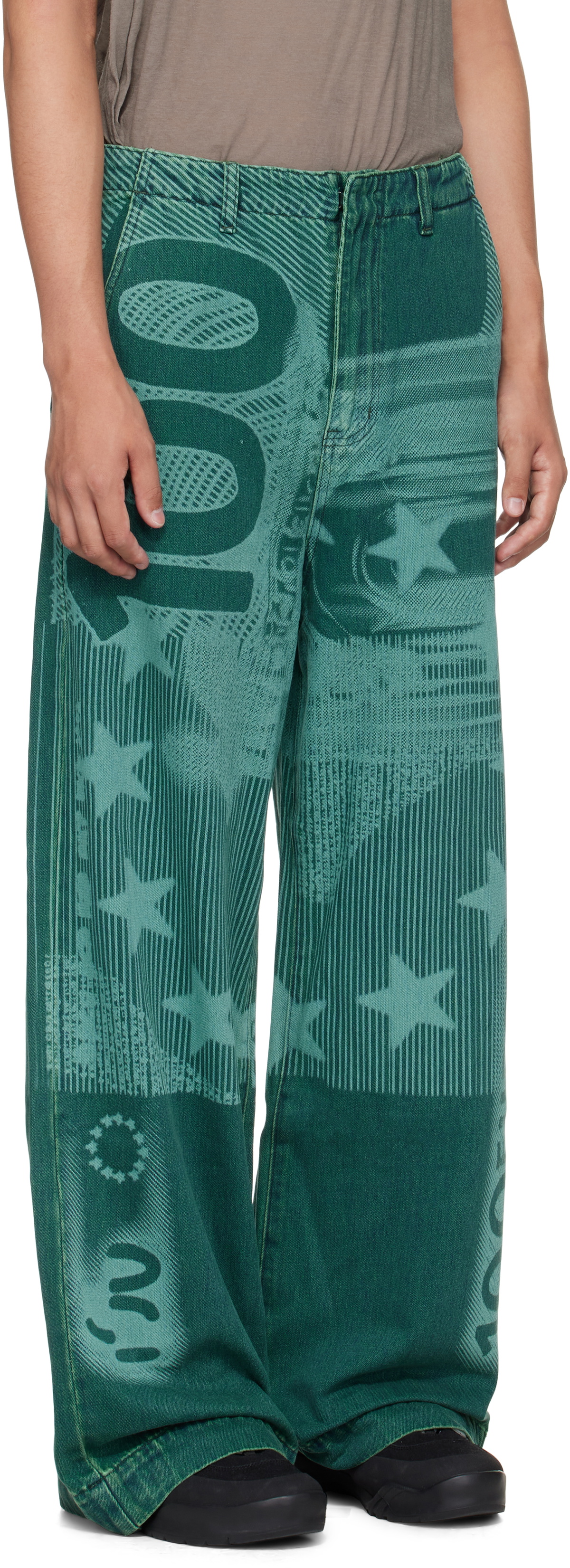 Gerrit Jacob Blue Overdyed Jeans Gerrit Jacob