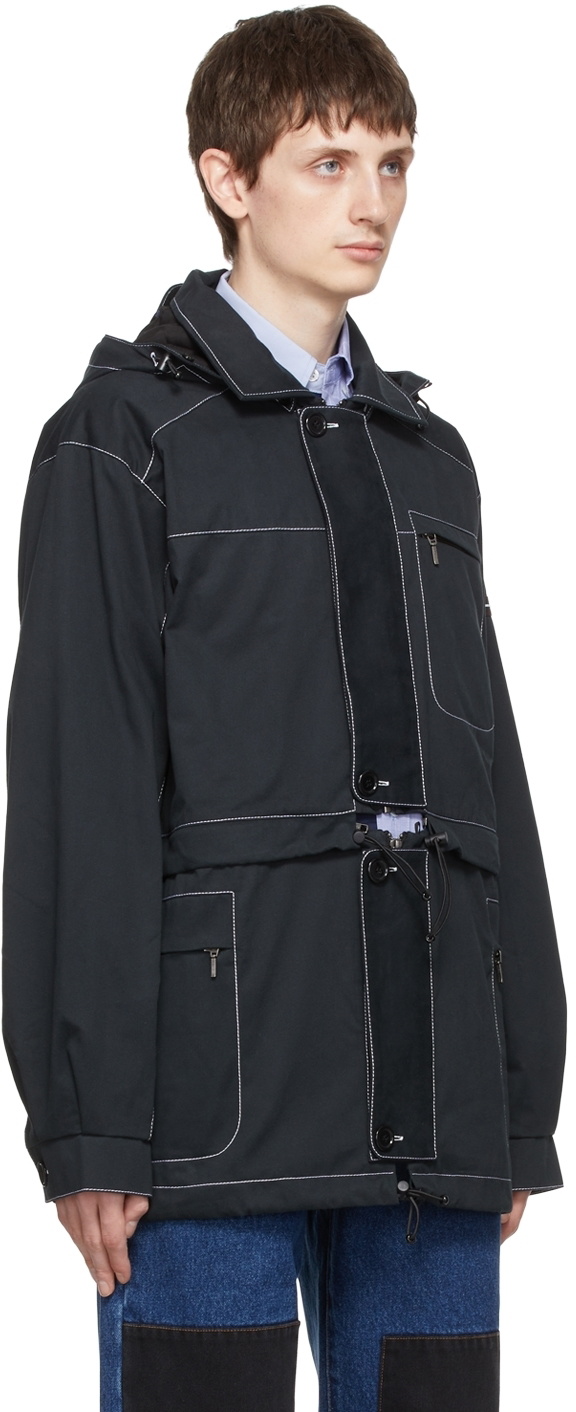 PALMER Black Cotton Jacket
