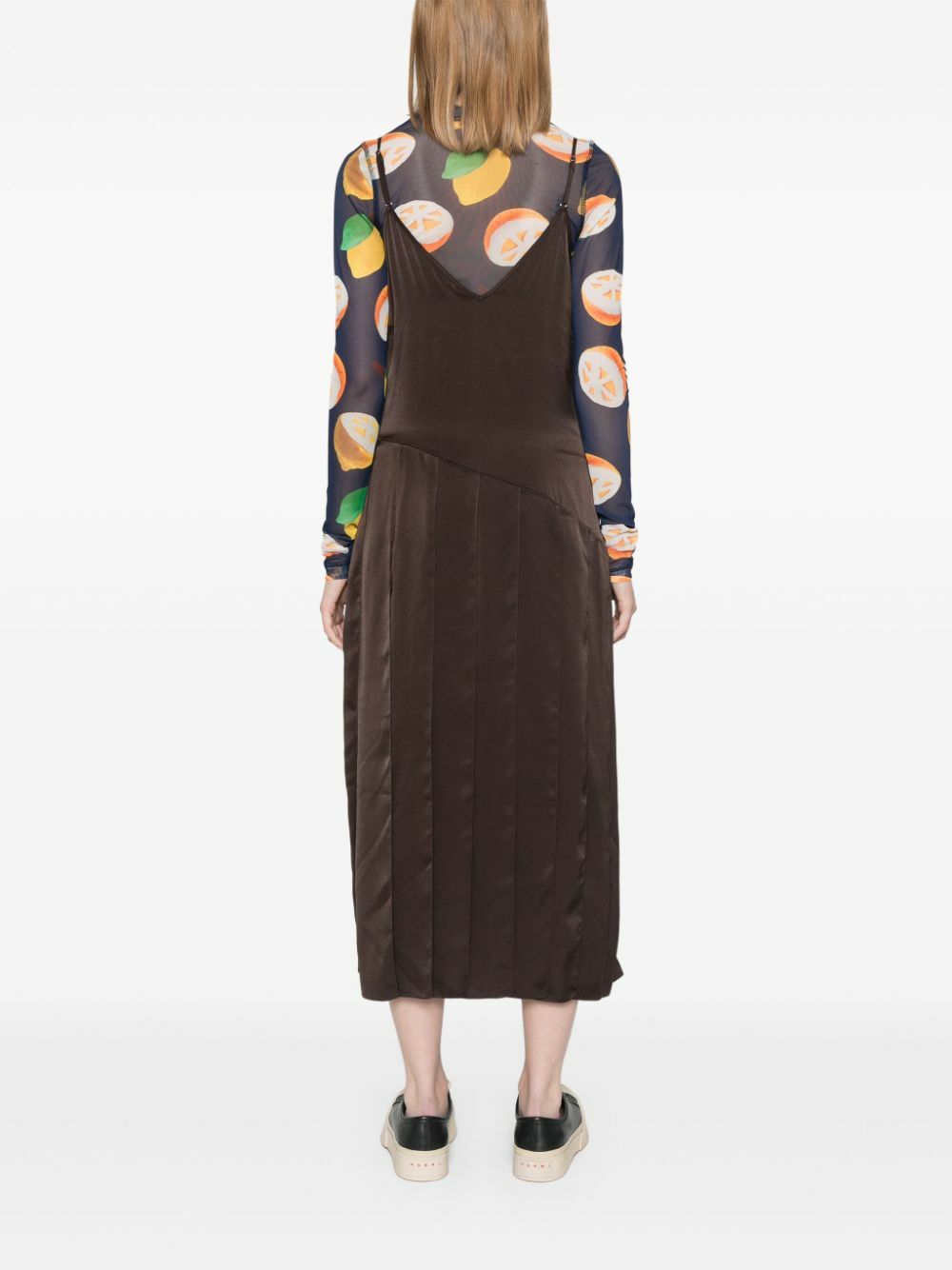 JW Anderson Pleated Midi Dress JW Anderson