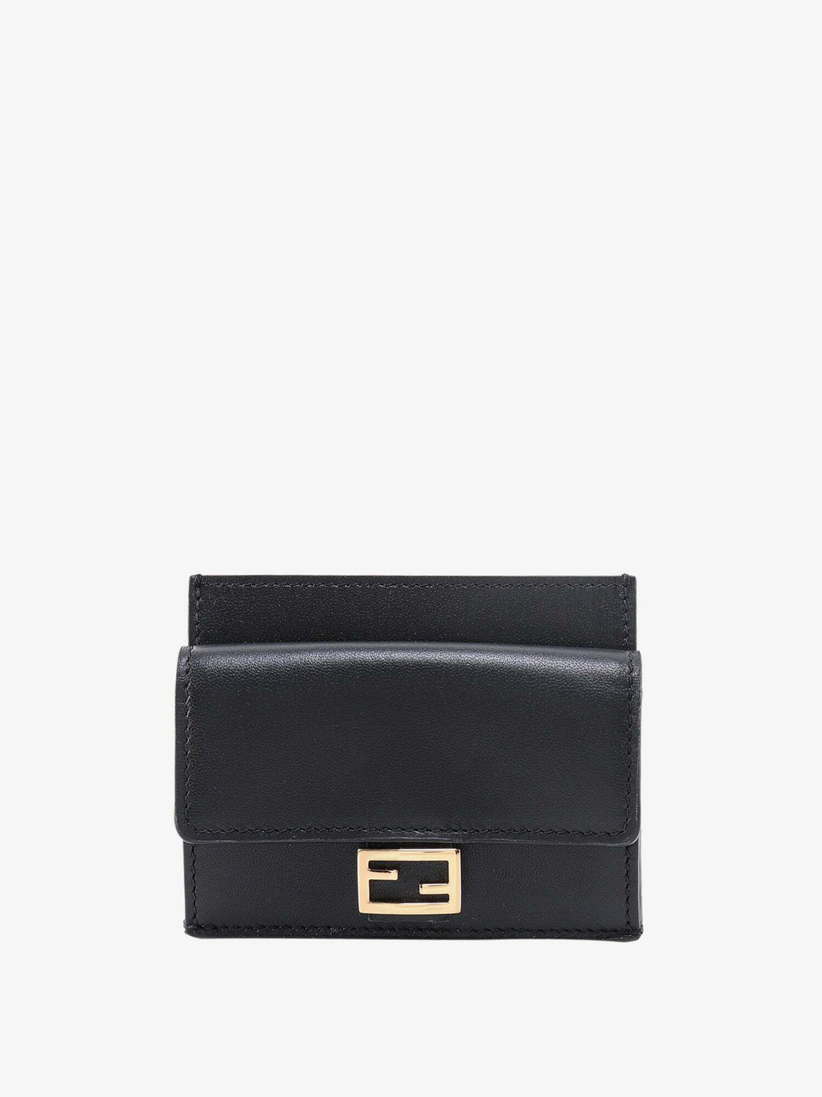 Fendi Card Holder Black Womens Fendi