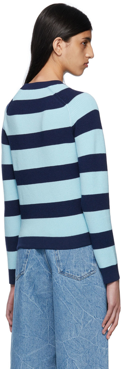 Kenzo Blue Kenzo Paris Striped Sweater Kenzo