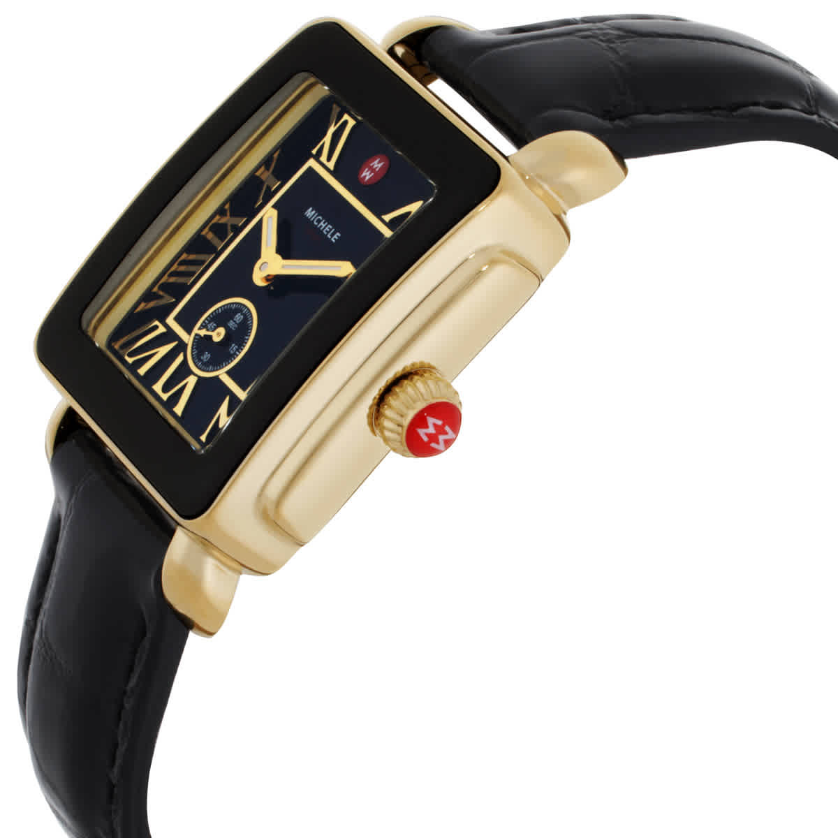 Michele Deco Mid Sport Quartz Black Dial Ladies Watch MWW06H000004 Michele