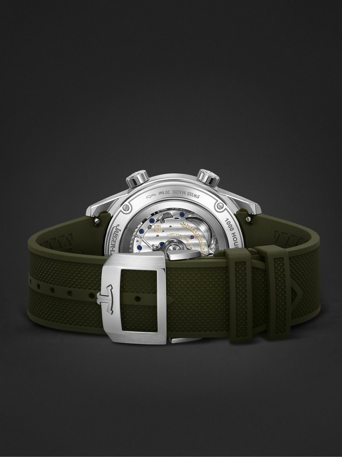 Jaeger-LeCoultre - Polaris Date Automatic 42mm Stainless Steel and ...