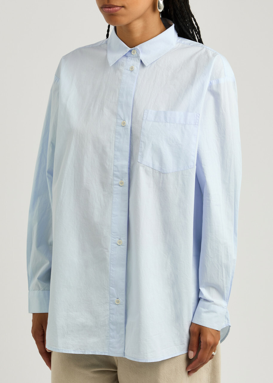 Skall Studio Edgar Cotton Shirt Light Blue 2 Skall Studio