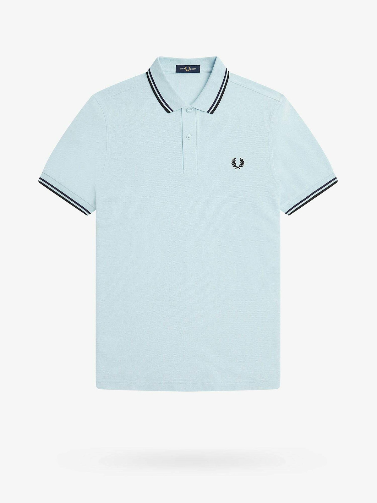 Fred Perry Polo Shirt Blue Mens Fred Perry