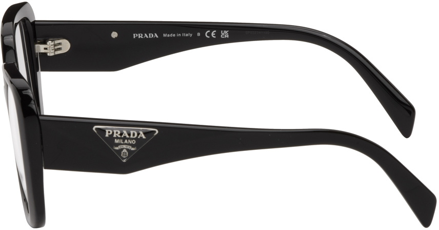 Prada Eyewear Black Square Glasses Prada