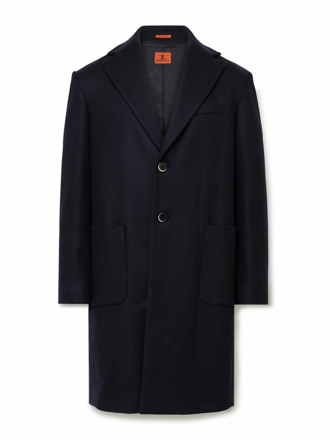 Barena - Baron Wool-Blend Coat - Blue Barena