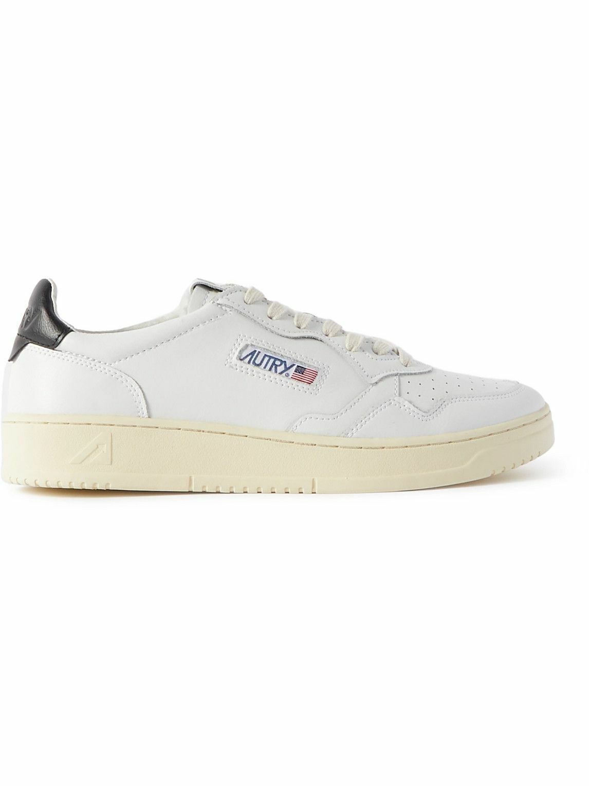 Autry - Medalist Leather Sneakers - White Autry