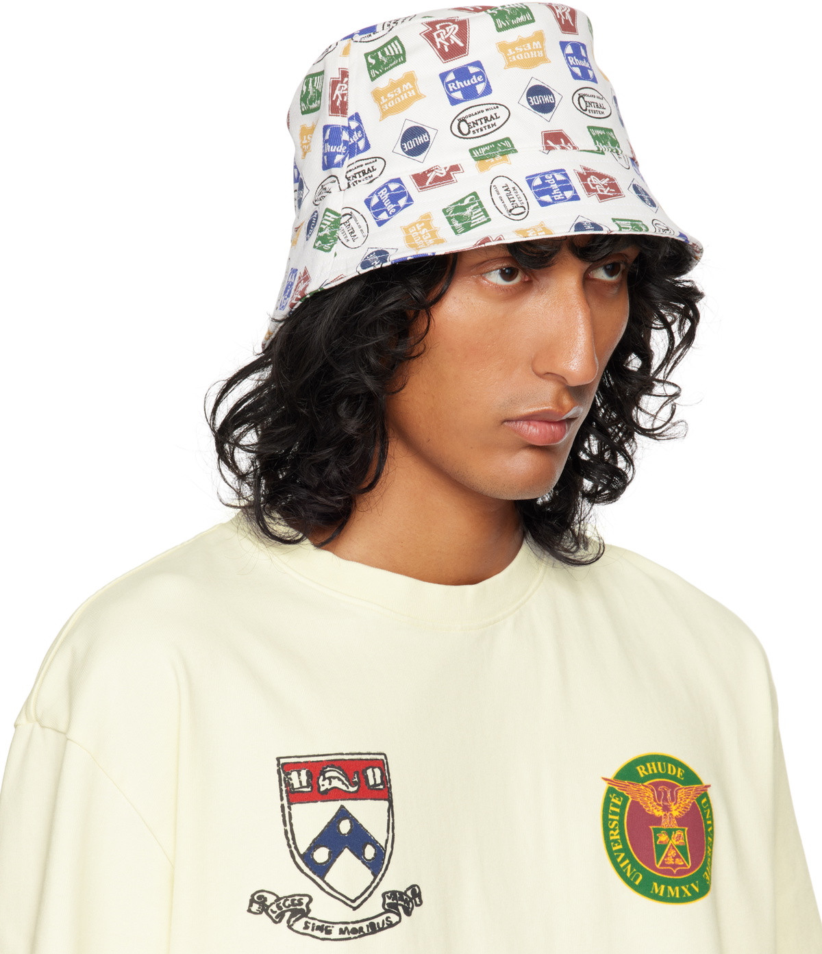 Rhude Multicolor Trucker Bucket Hat Rhude