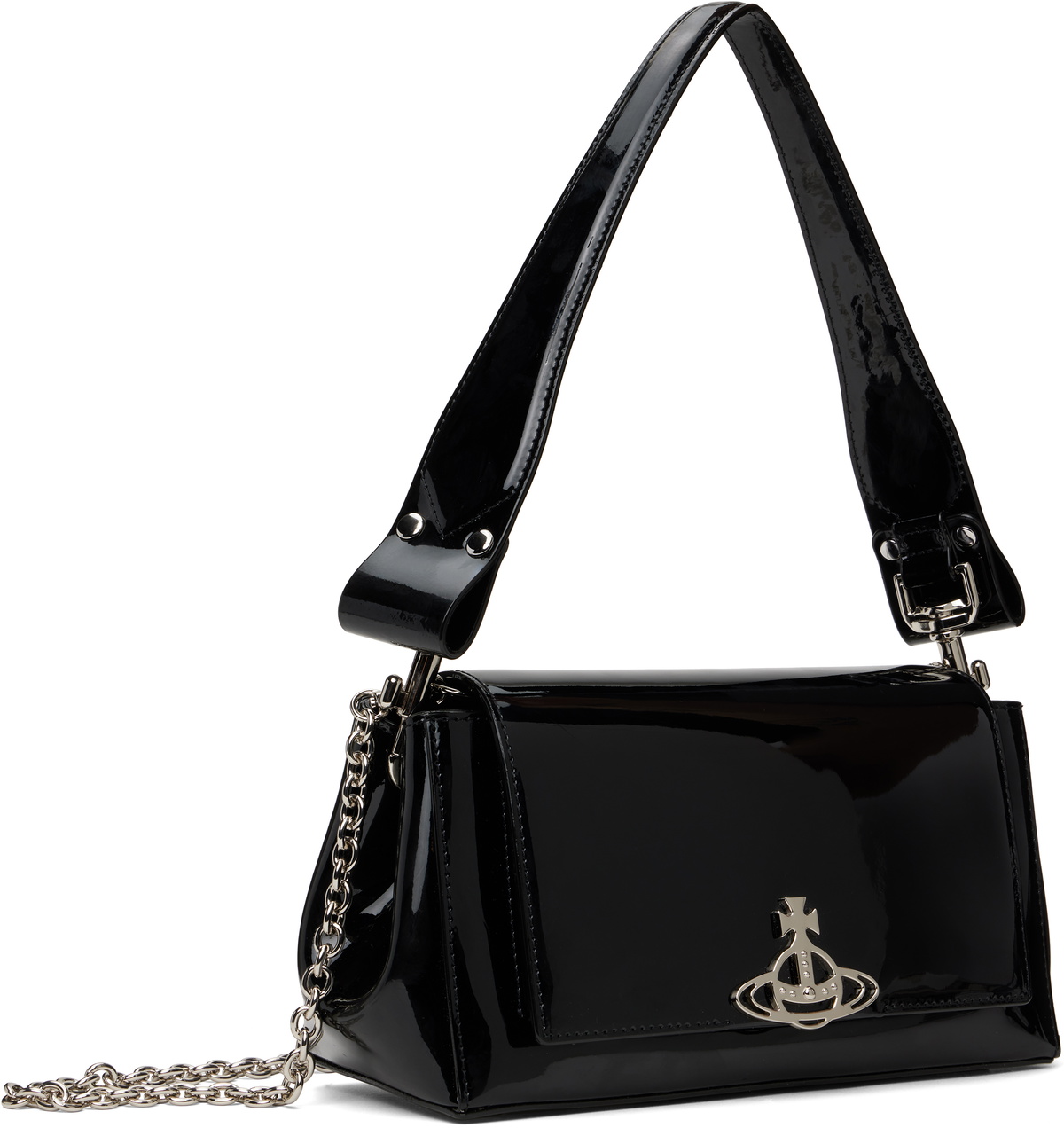 Vivienne Westwood Black Medium Hazel Bag Vivienne Westwood