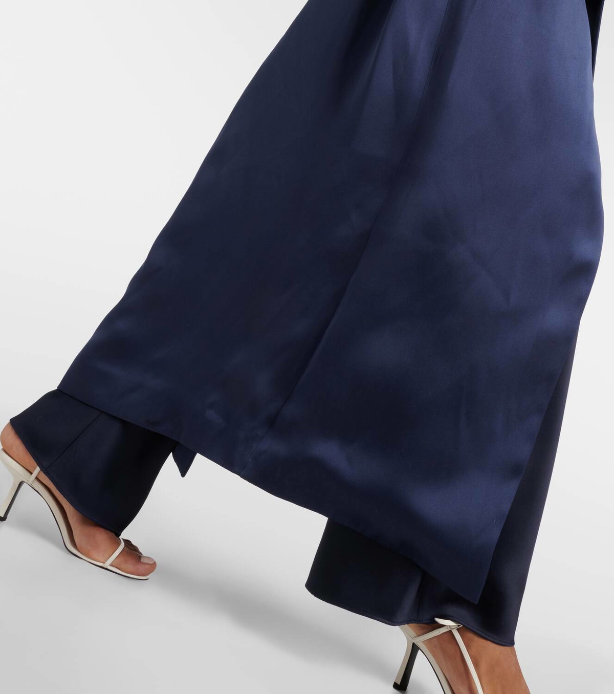 The Row Paycen silk satin coat The Row