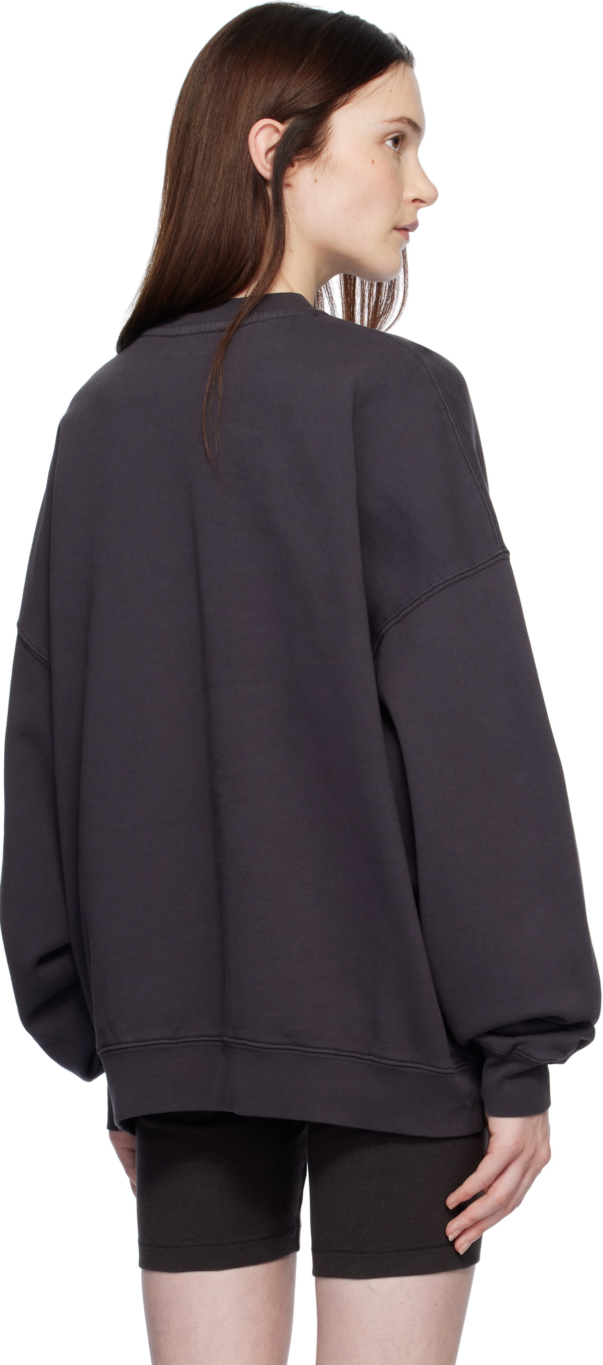 ANINE BING Gray Miles Sweatshirt ANINE BING