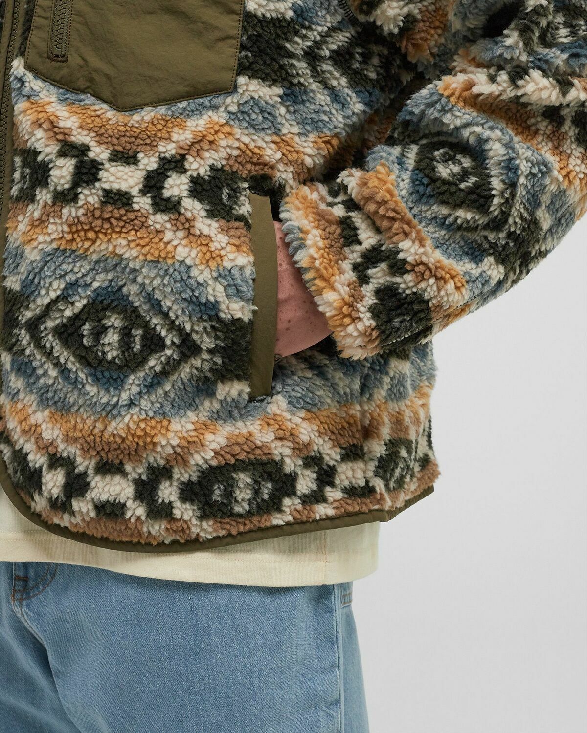 Pendleton ZIP THROUGH FLEECE JACKET Beige Men Pendleton