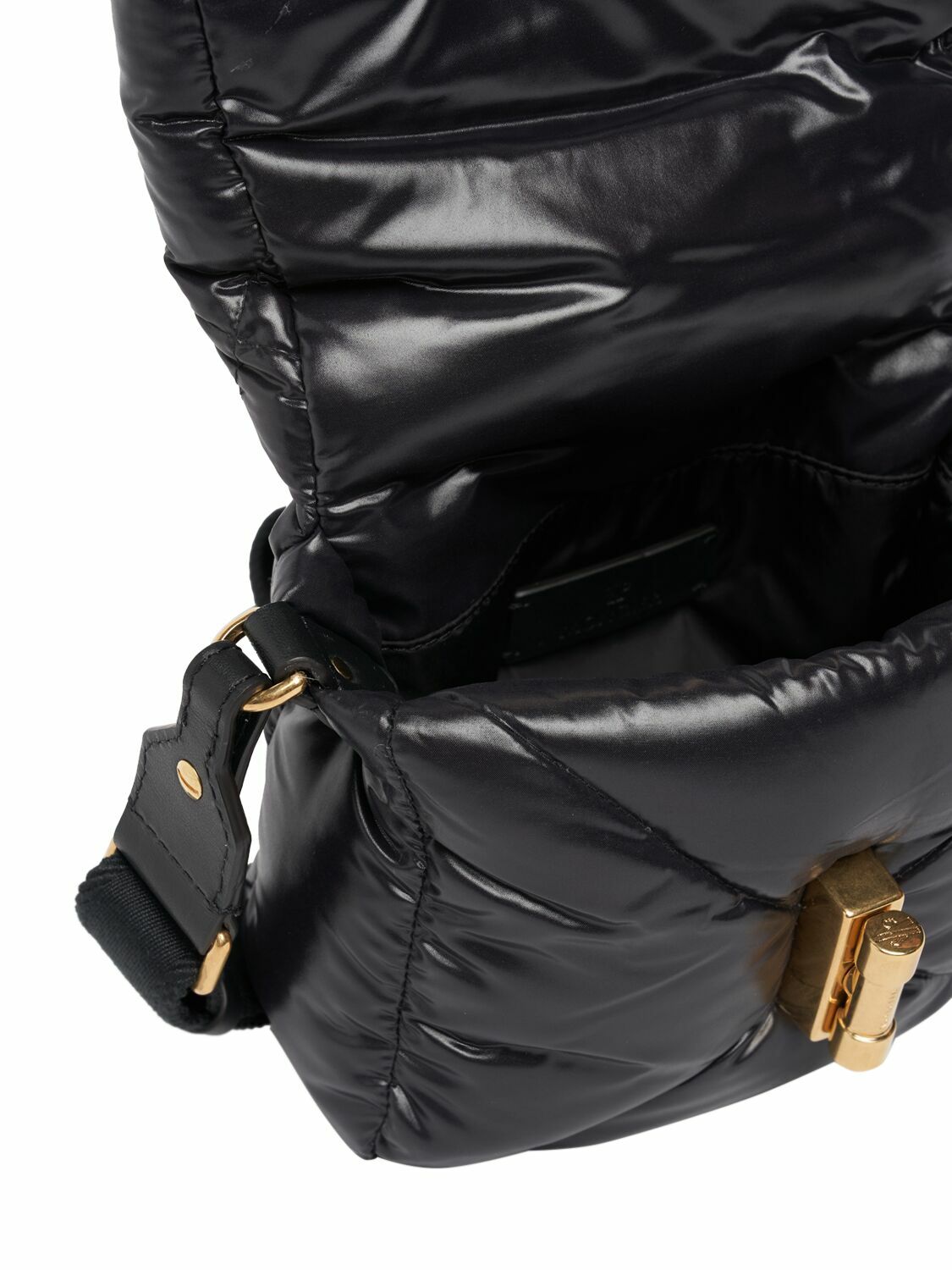 MONCLER - Mini Puf Quilted Nylon Crossbody Bag Moncler