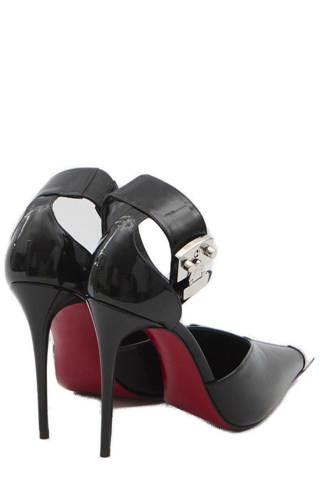 Christian Louboutin Lock Me Up Pointed Toe Pumps Christian Louboutin