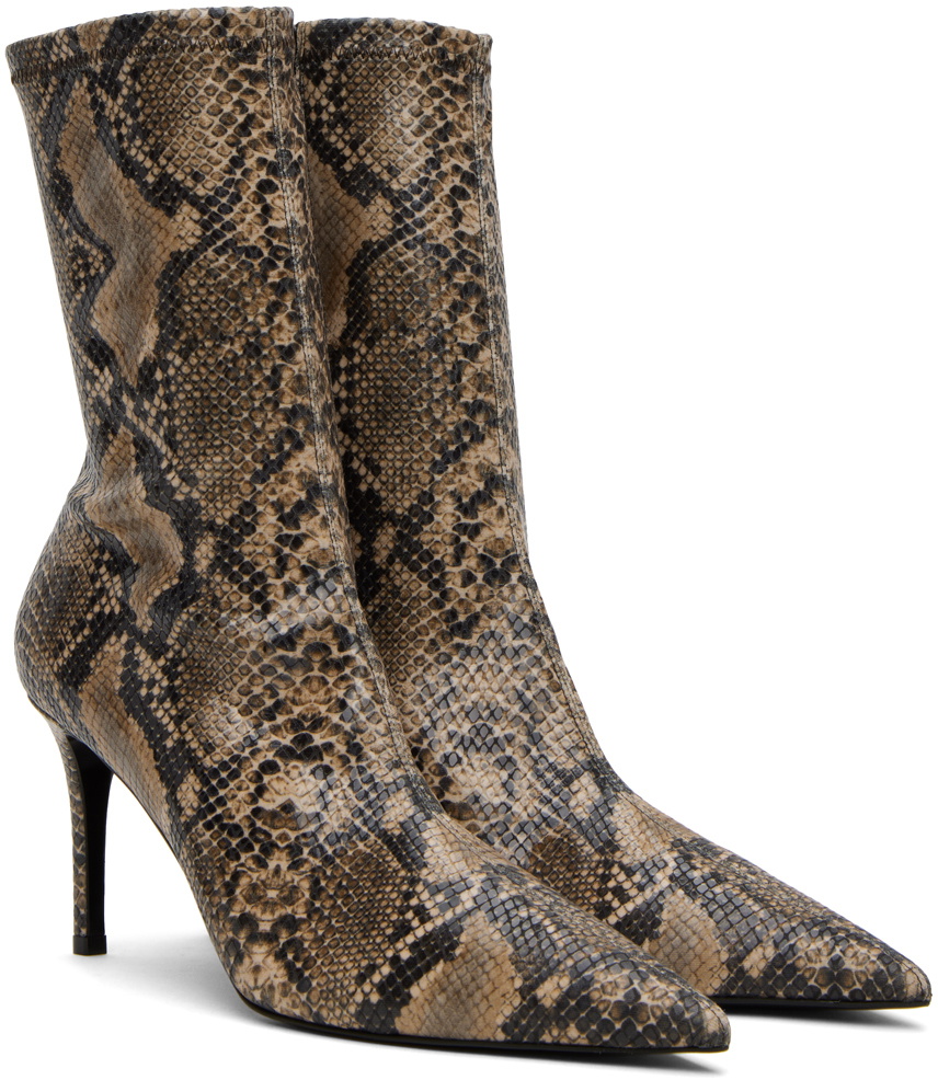 Stella McCartney Brown Iconic Boots Stella McCartney