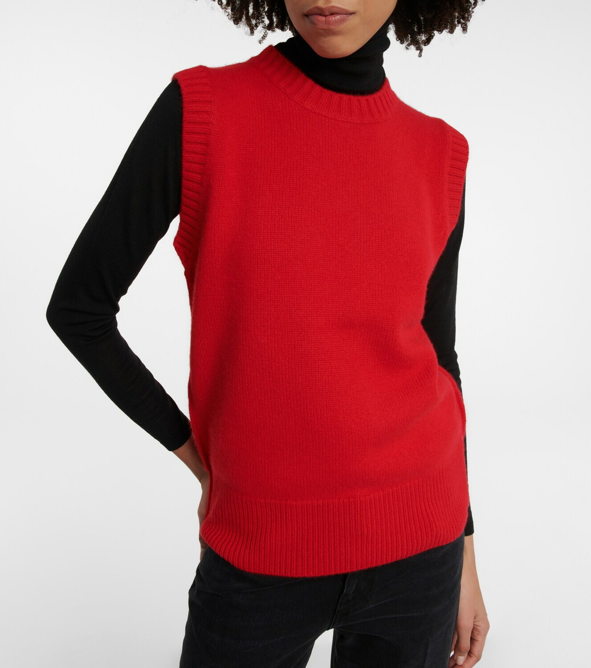 Extreme Cashmere - N°252 Layer cashmere sweater vest extreme cashmere