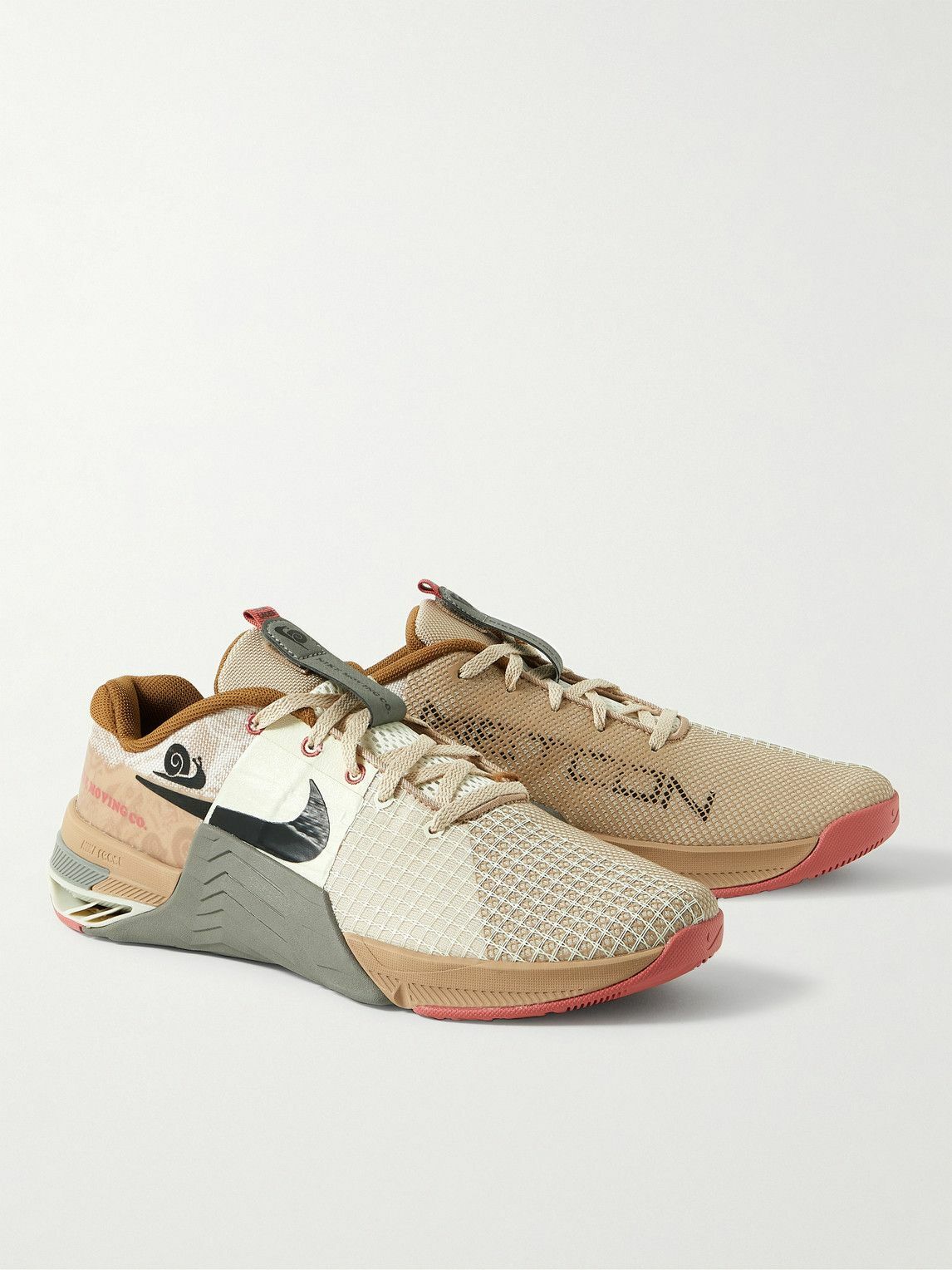 Nike Training - Metcon 8 AMP Rubber-Trimmed Mesh Training Sneakers ...