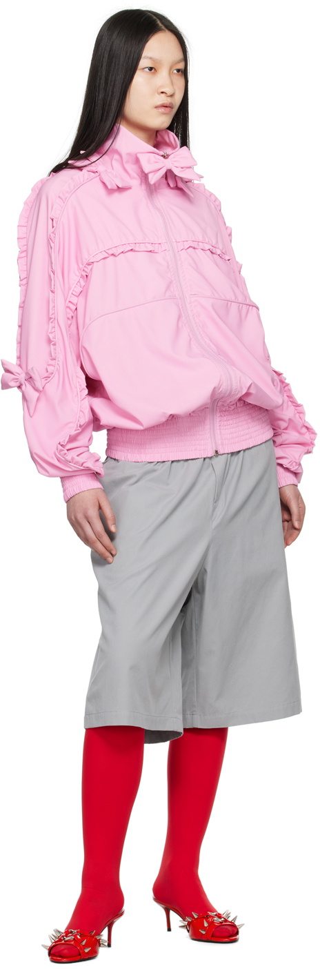 ABRA Pink Doll Bomber Jacket ABRA