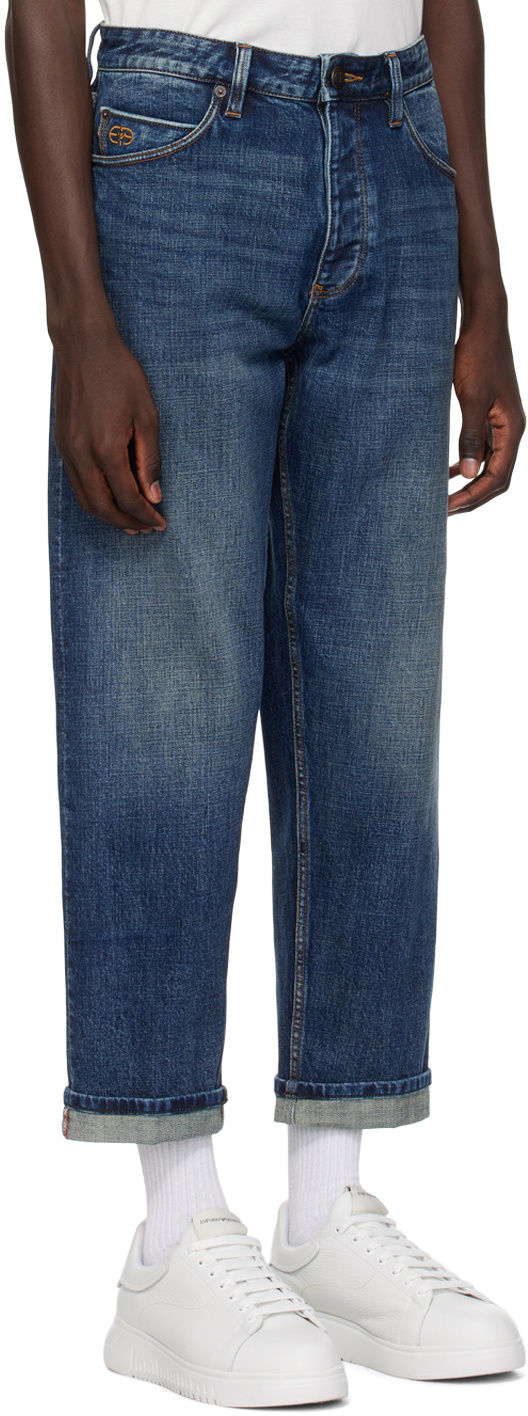 Emporio Armani Blue J69 Jeans Emporio Armani