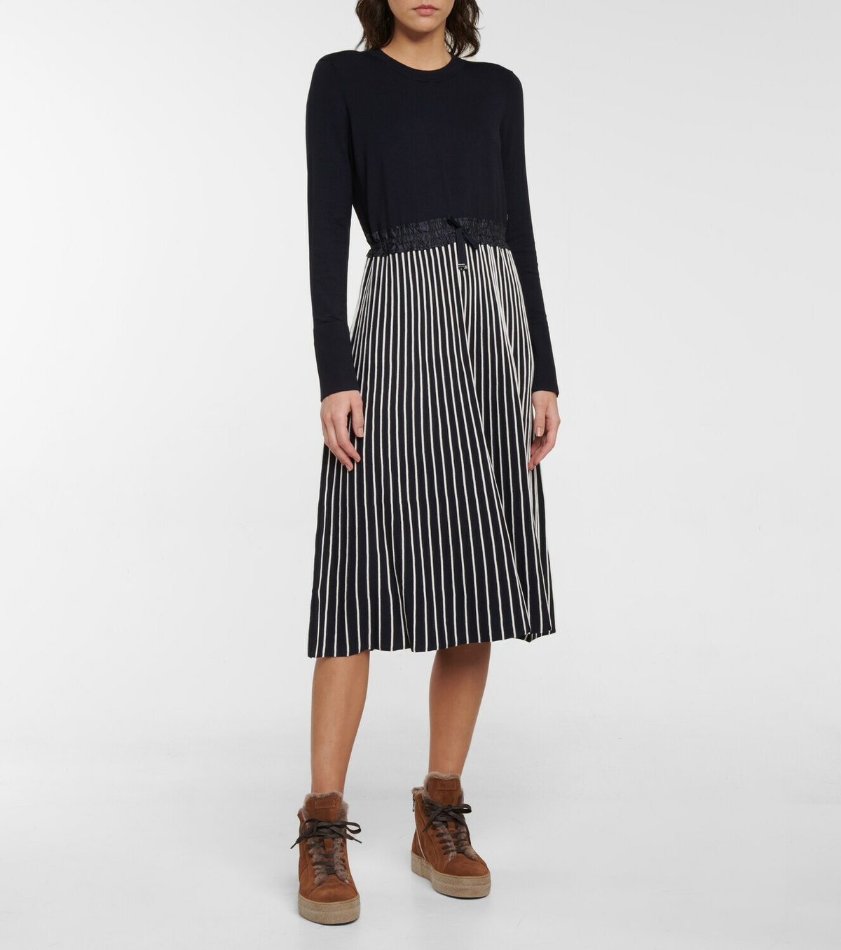 Bogner Samina striped midi dress Bogner