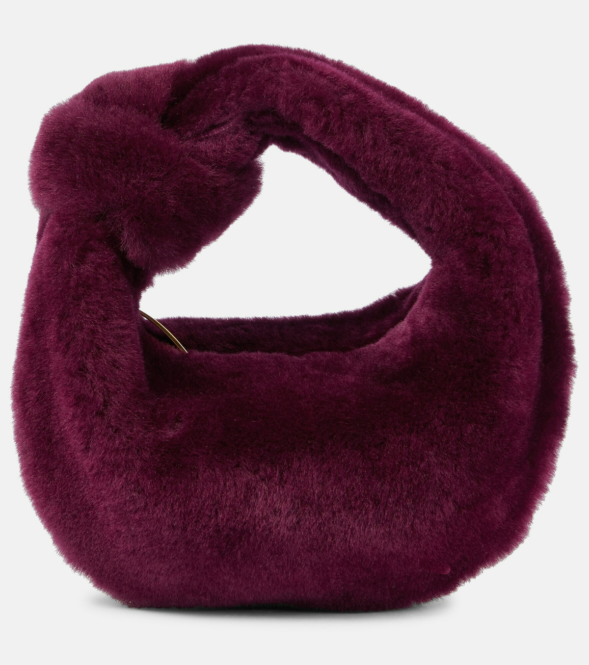 Bottega Veneta - Jodie Mini shearling tote Bottega Veneta