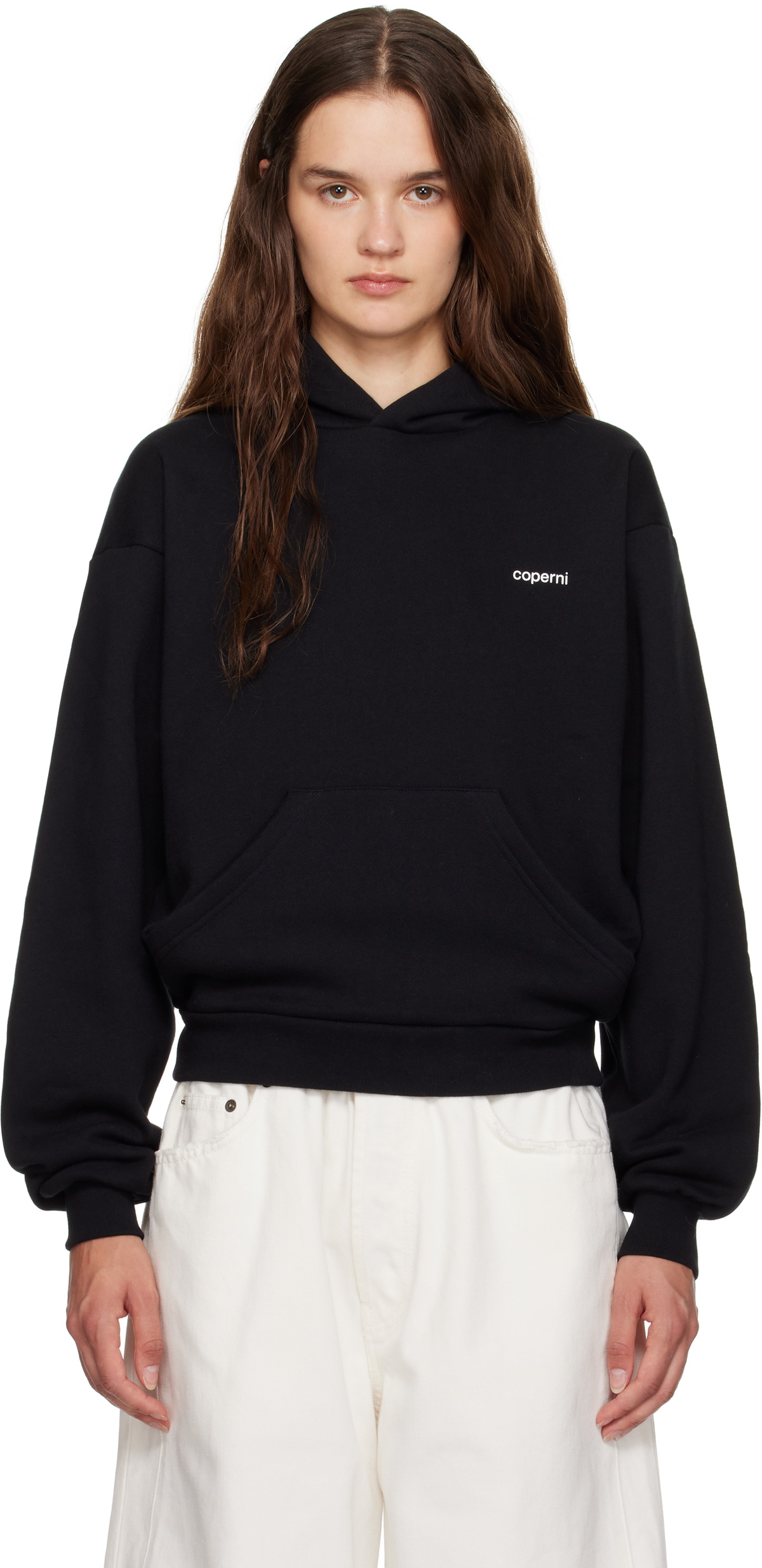 Coperni Black Logo Hoodie Coperni