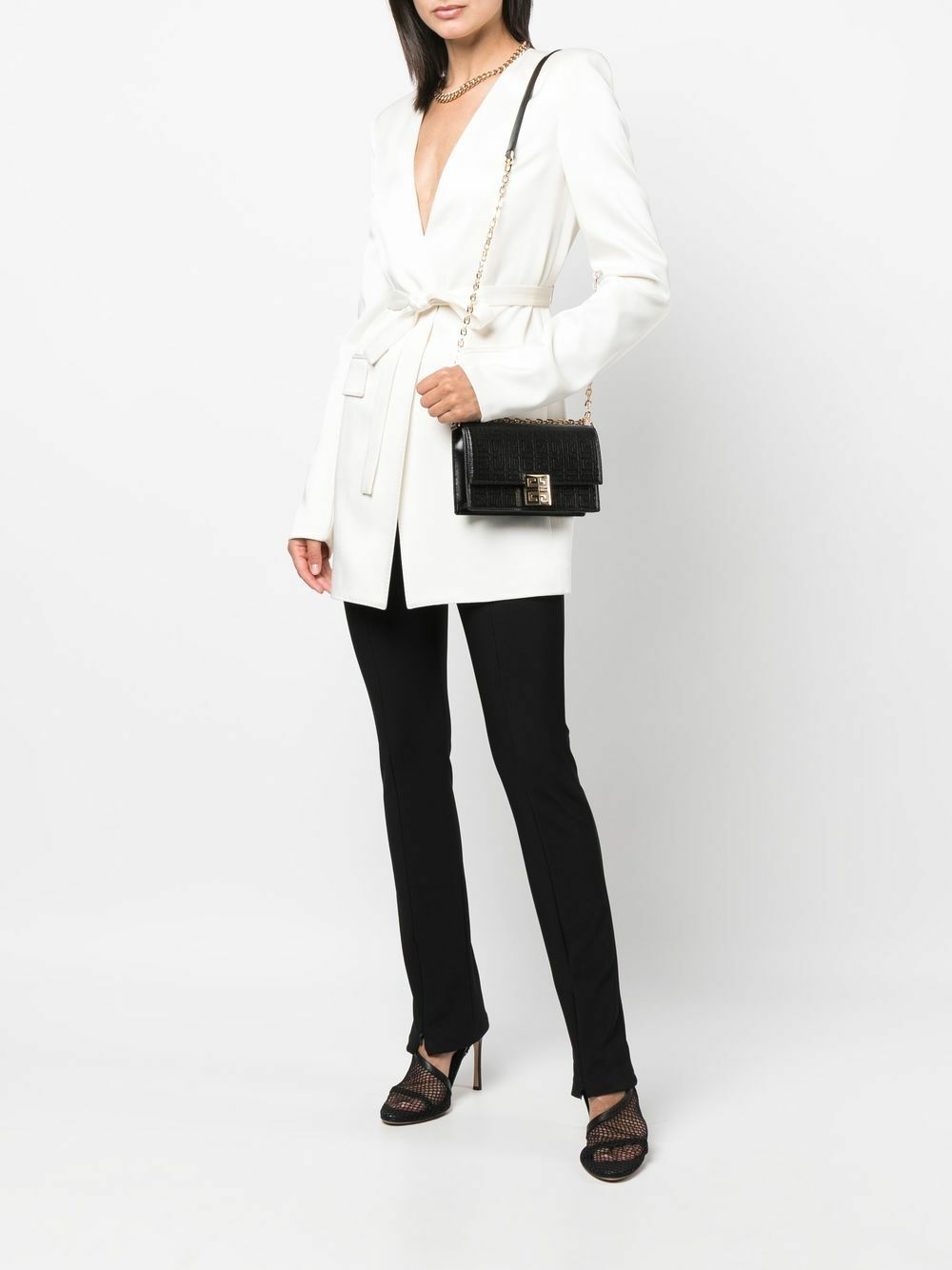 GIVENCHY - 4g Small Leather Crossbody Bag Givenchy