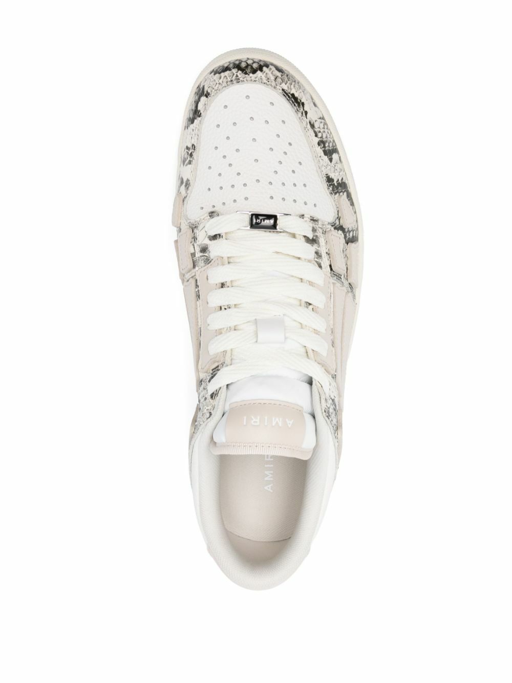 AMIRI Neutral Snake Skel Top Sneakers Amiri